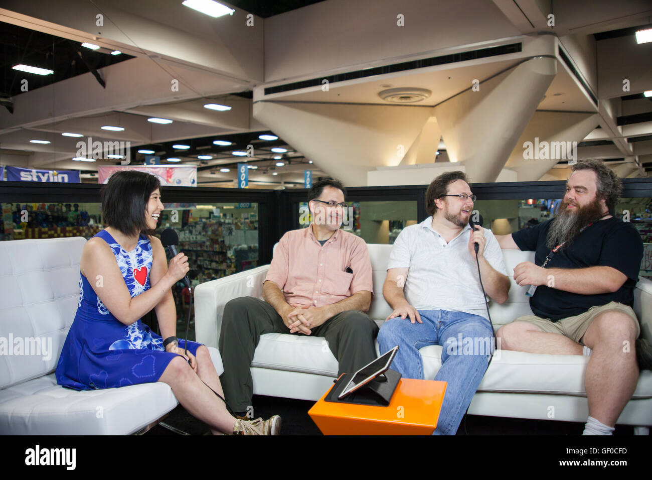 SAN DIEGO COMIC CON: July 23, 2016. Singers Paul And Storm, with ...