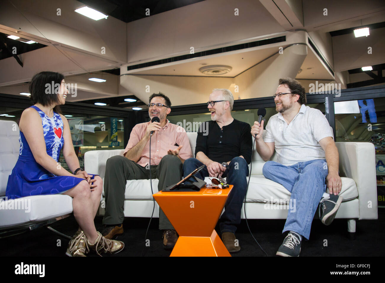 SAN DIEGO COMIC CON: July 23, 2016. Singers Paul And Storm, with ...