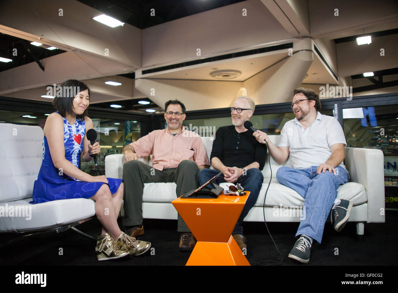 SAN DIEGO COMIC CON: July 23, 2016. Singers Paul And Storm, with ...
