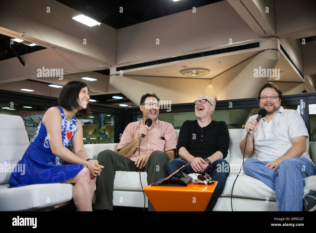 SAN DIEGO COMIC CON: July 23, 2016. Singers Paul And Storm, with ...