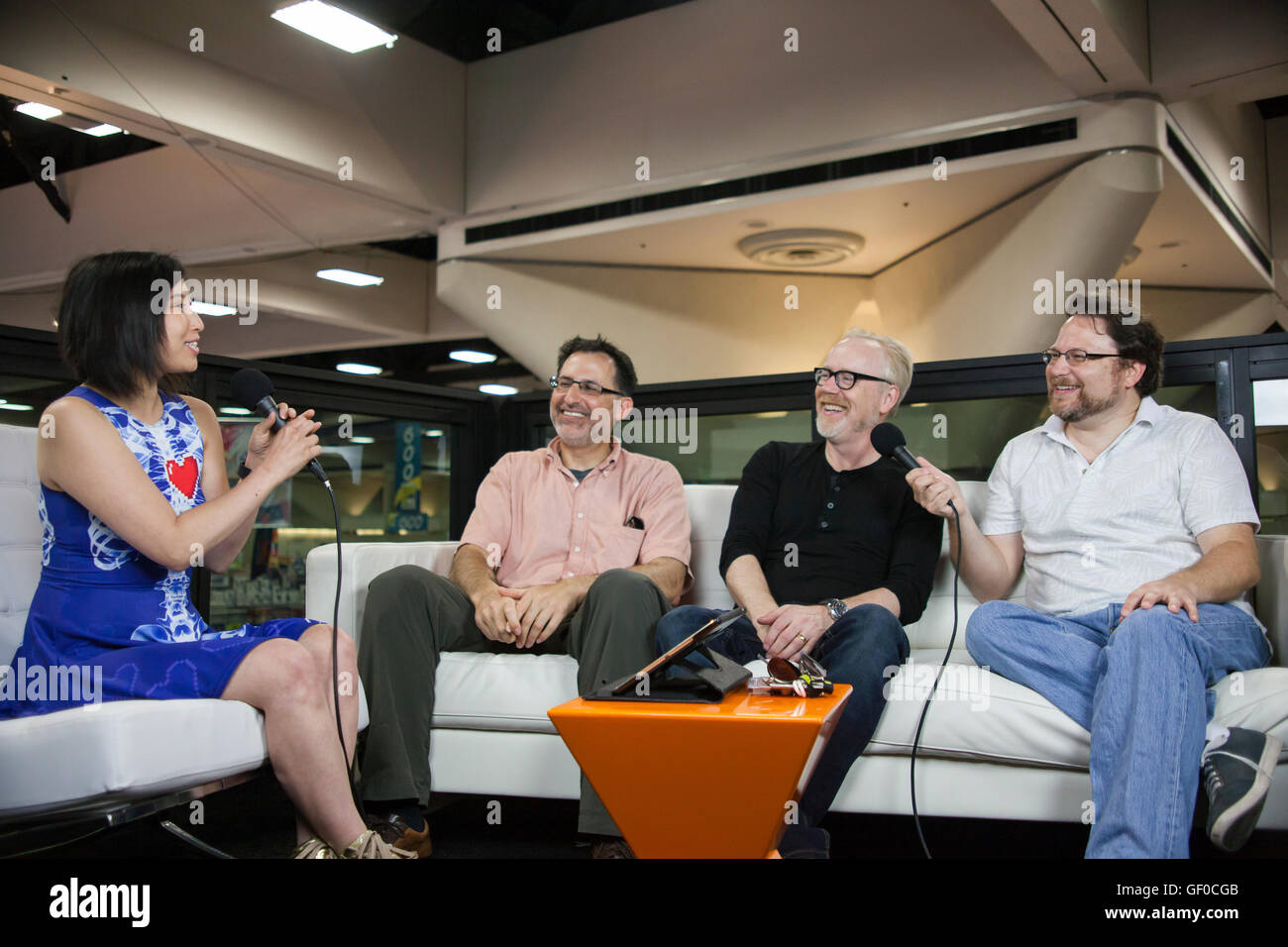 SAN DIEGO COMIC CON: July 23, 2016. Singers Paul And Storm, with ...