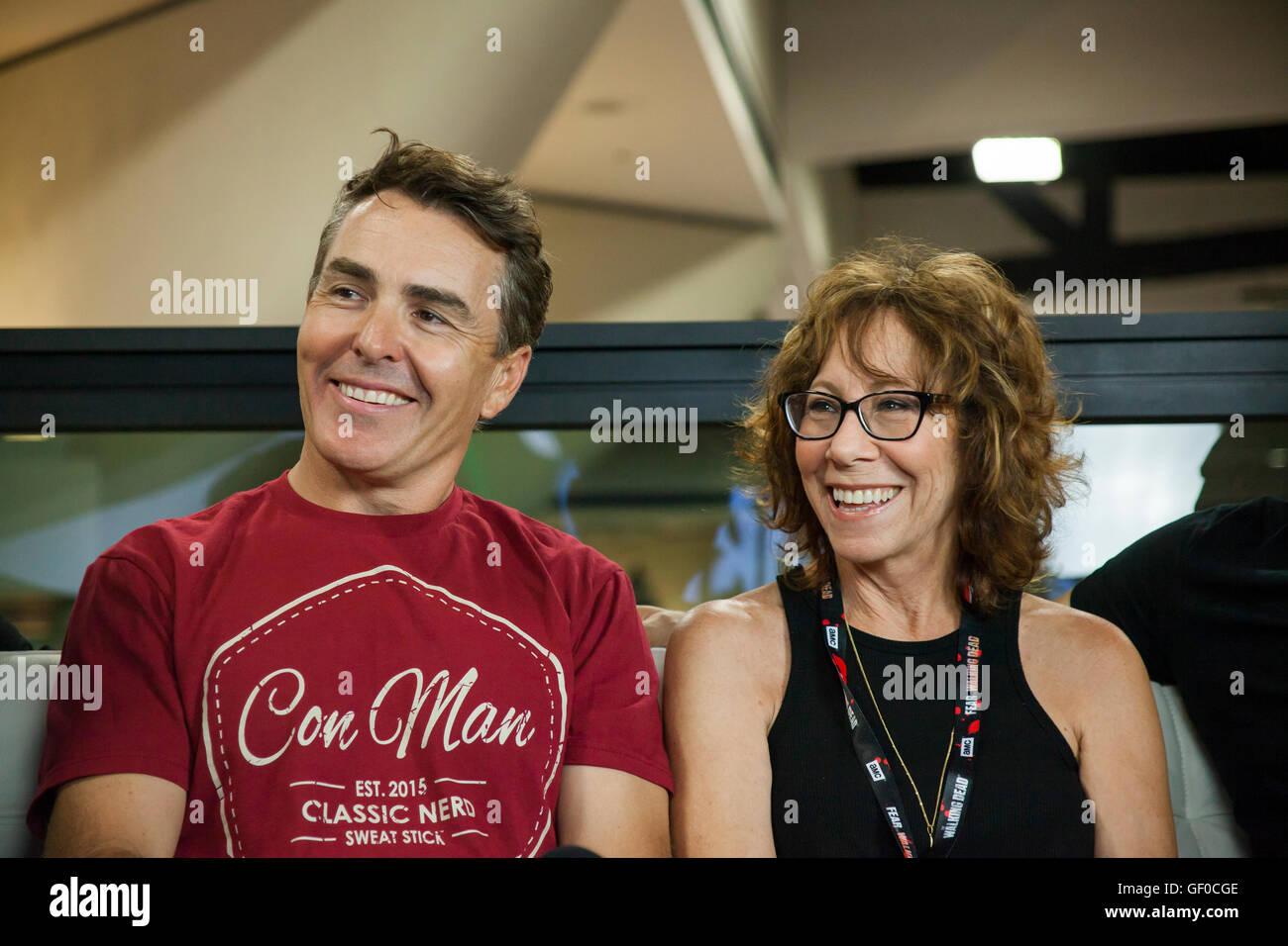 SAN DIEGO COMIC CON: July 22, 2016. From the web series Con Man. Nolan ...