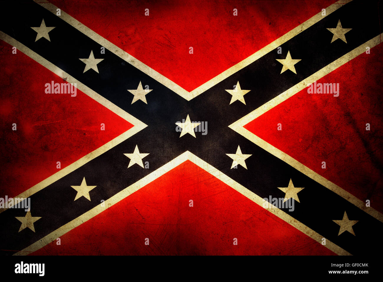 Old Confederate Battle Flags
