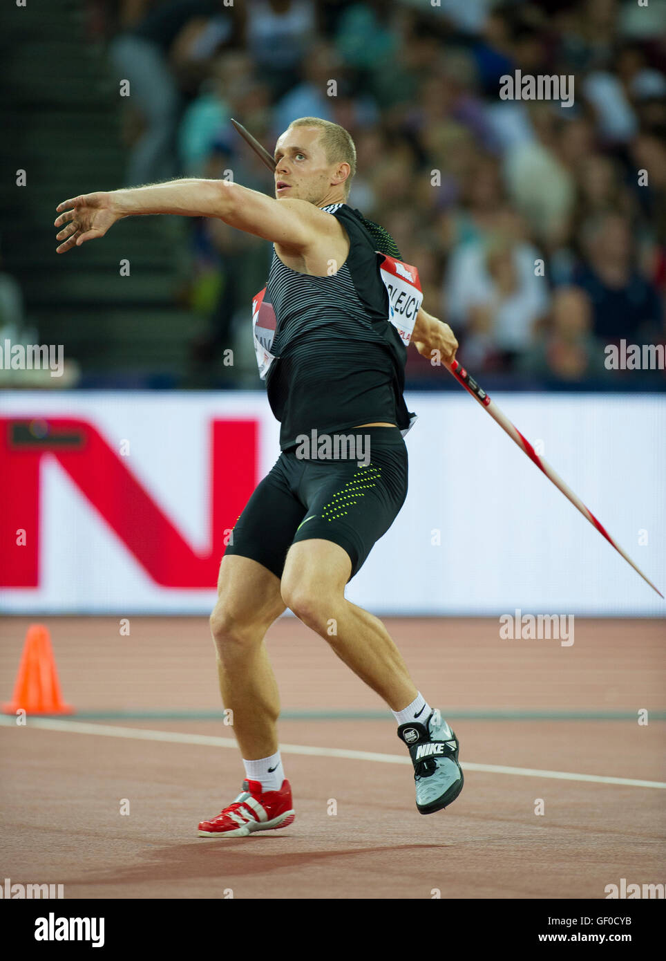 LONDON, ENGLAND - JULY 22: Jakub Vadejch competing in the Javelin, Day ...