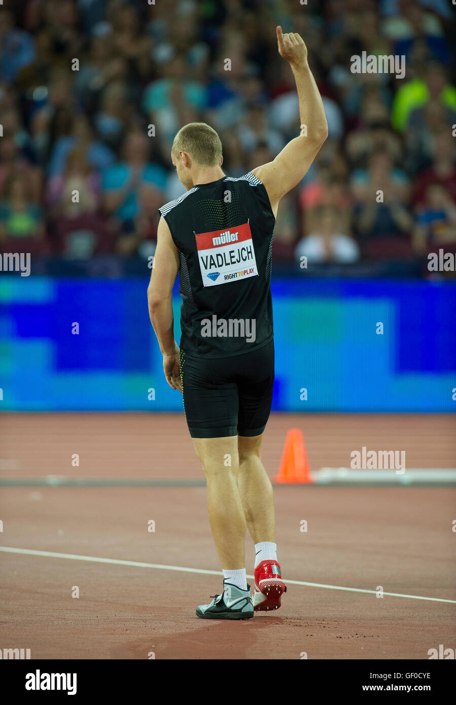 LONDON, ENGLAND - JULY 22: Jakub Vadejch competing in the Javelin, Day ...