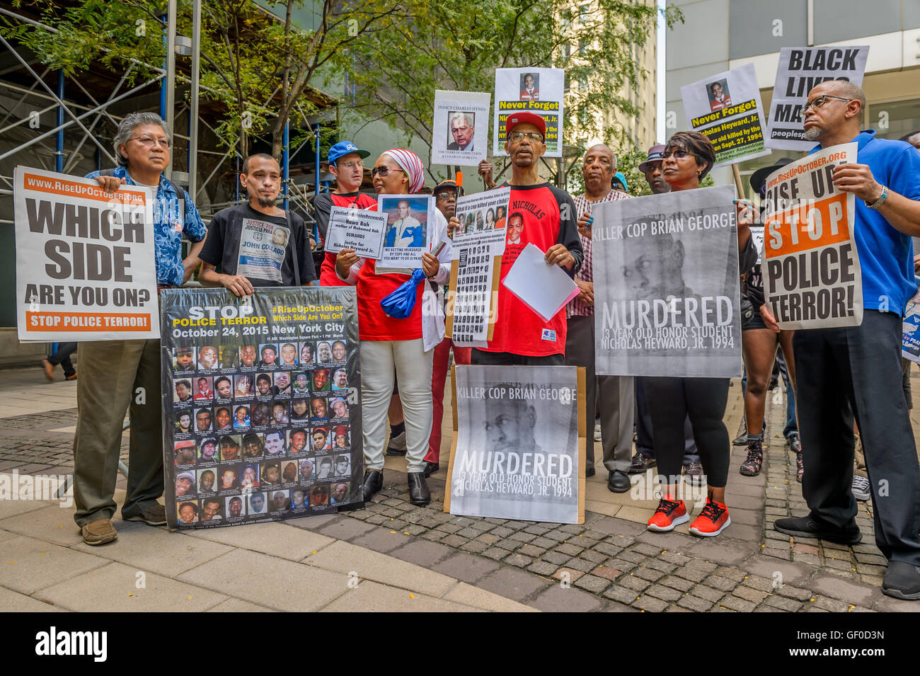 Brooklyn, New York, USA. 27th July, 2016. Nicholas Heyward Sr.: "22 ...
