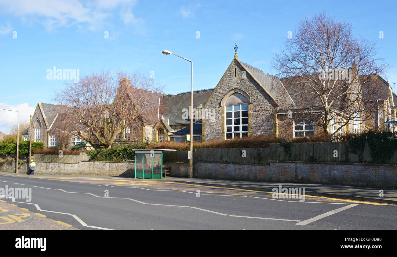 Gattan and Lake Primary School - Old Building - Front View Stock Photo ...