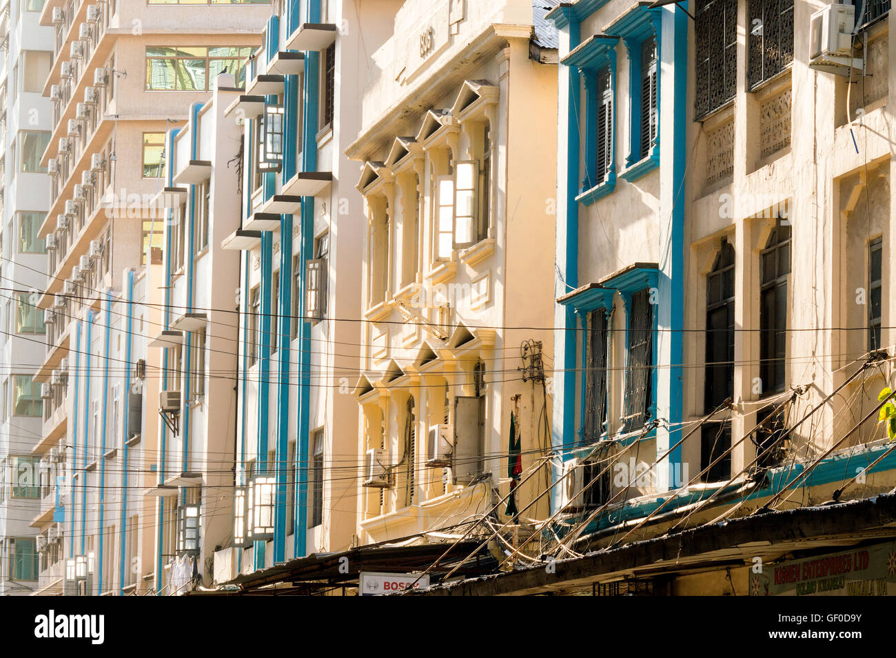 Apartment buildings, Kisutu, Dar-es-Salaam, Tanzania Stock Photo - Alamy