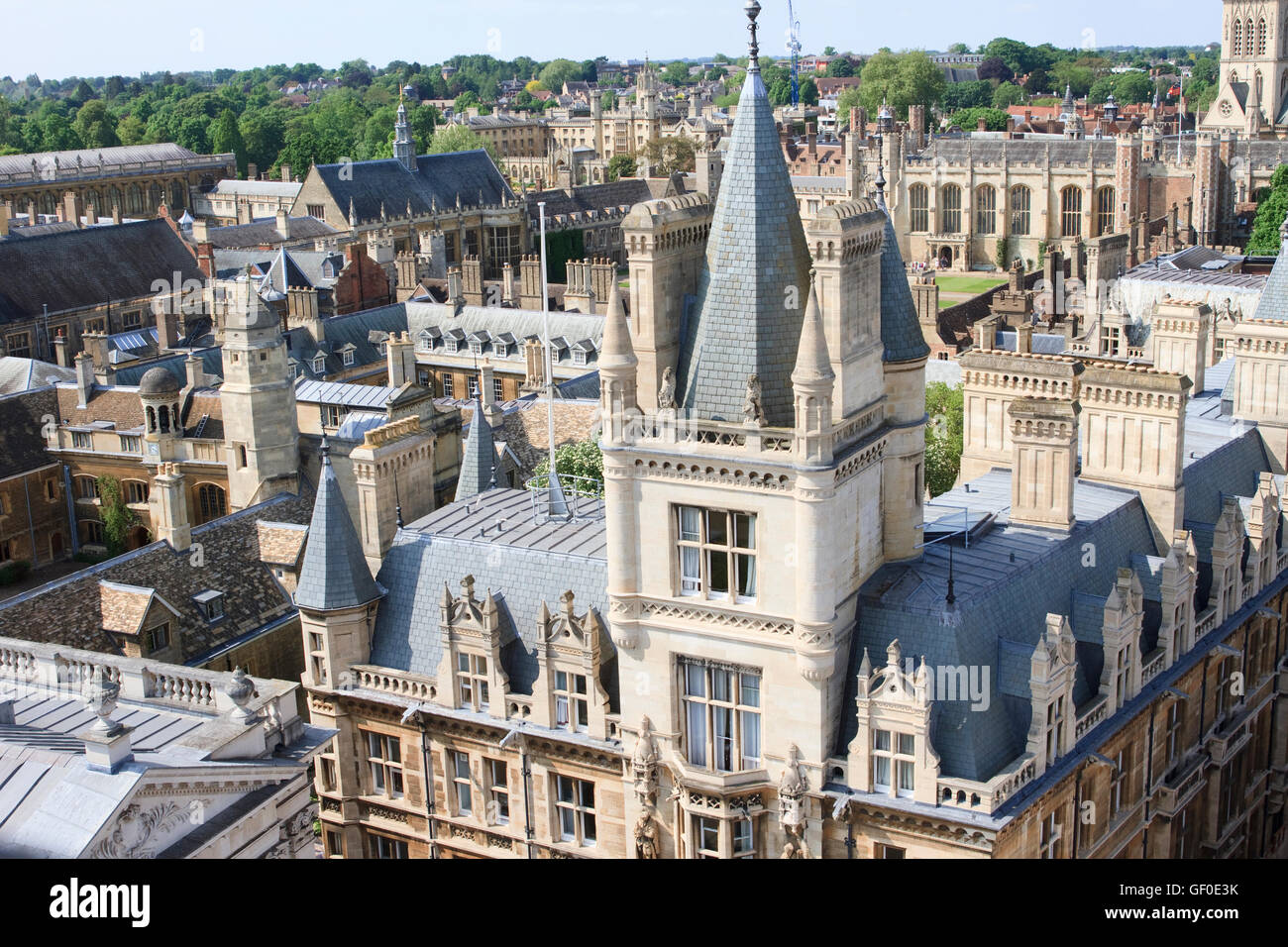 University of Cambridge, Gonville & Caius College, as seen from the ...