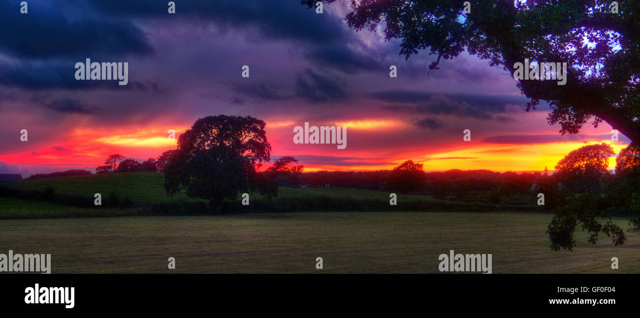 Lancashire night field hi-res stock photography and images - Alamy