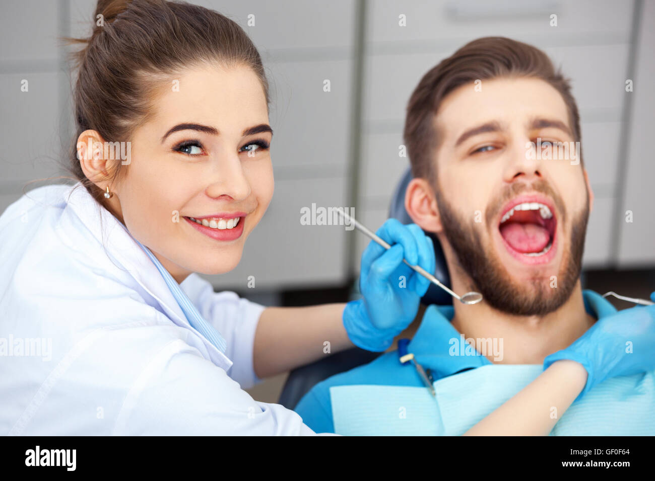 Man getting teeth operation hi-res stock photography and images - Alamy