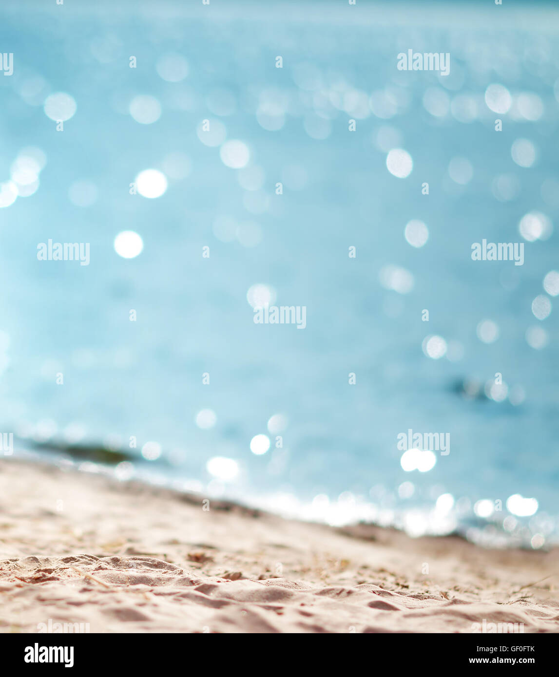 Blurred sea background Stock Photo - Alamy