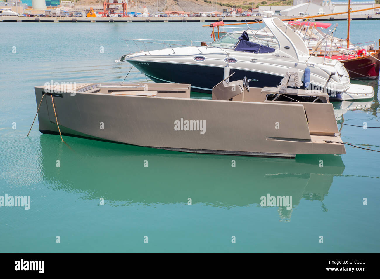 Views of Mahon Harbour Stock Photo - Alamy