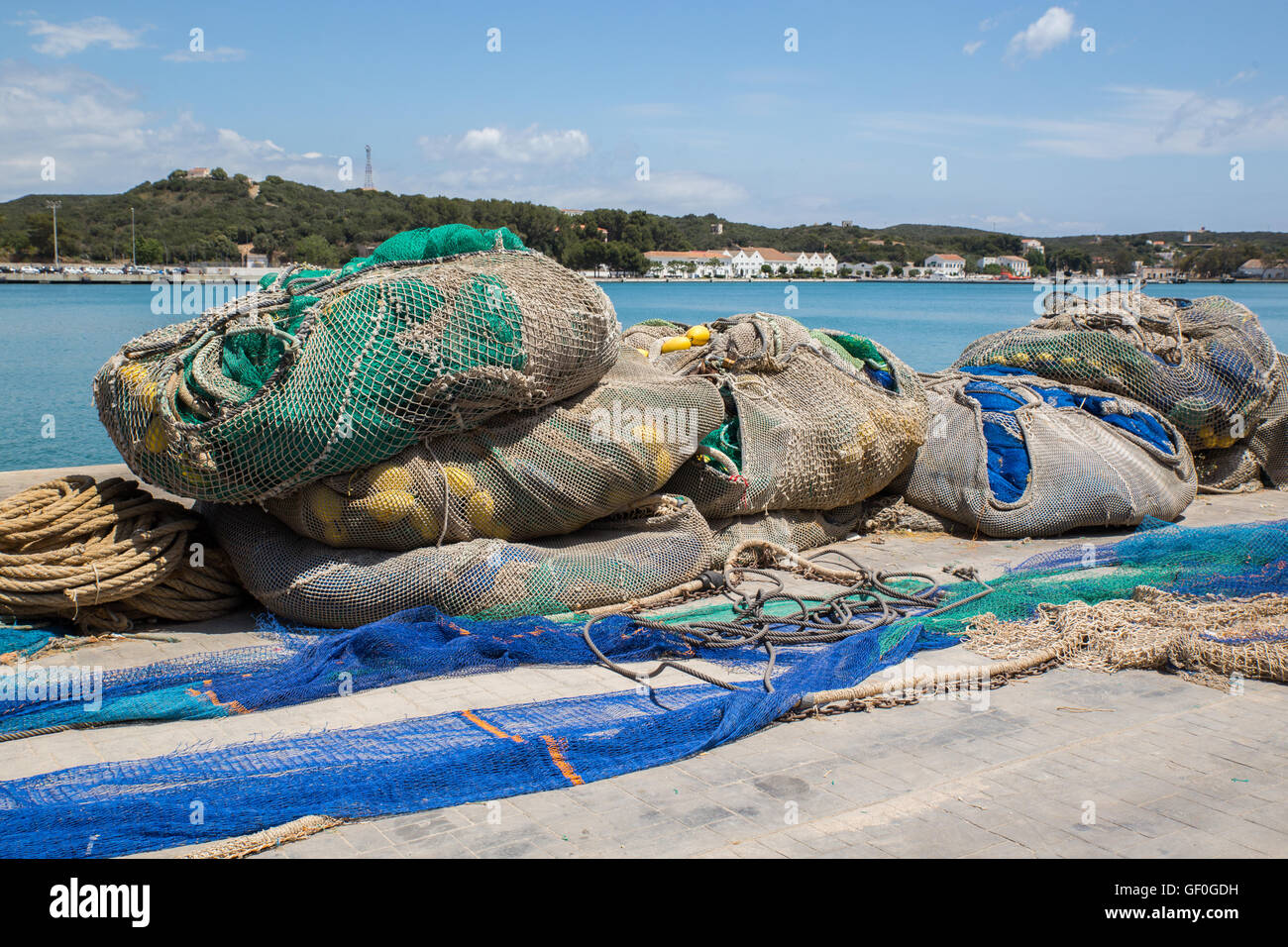 Views of Mahon Harbour Stock Photo - Alamy