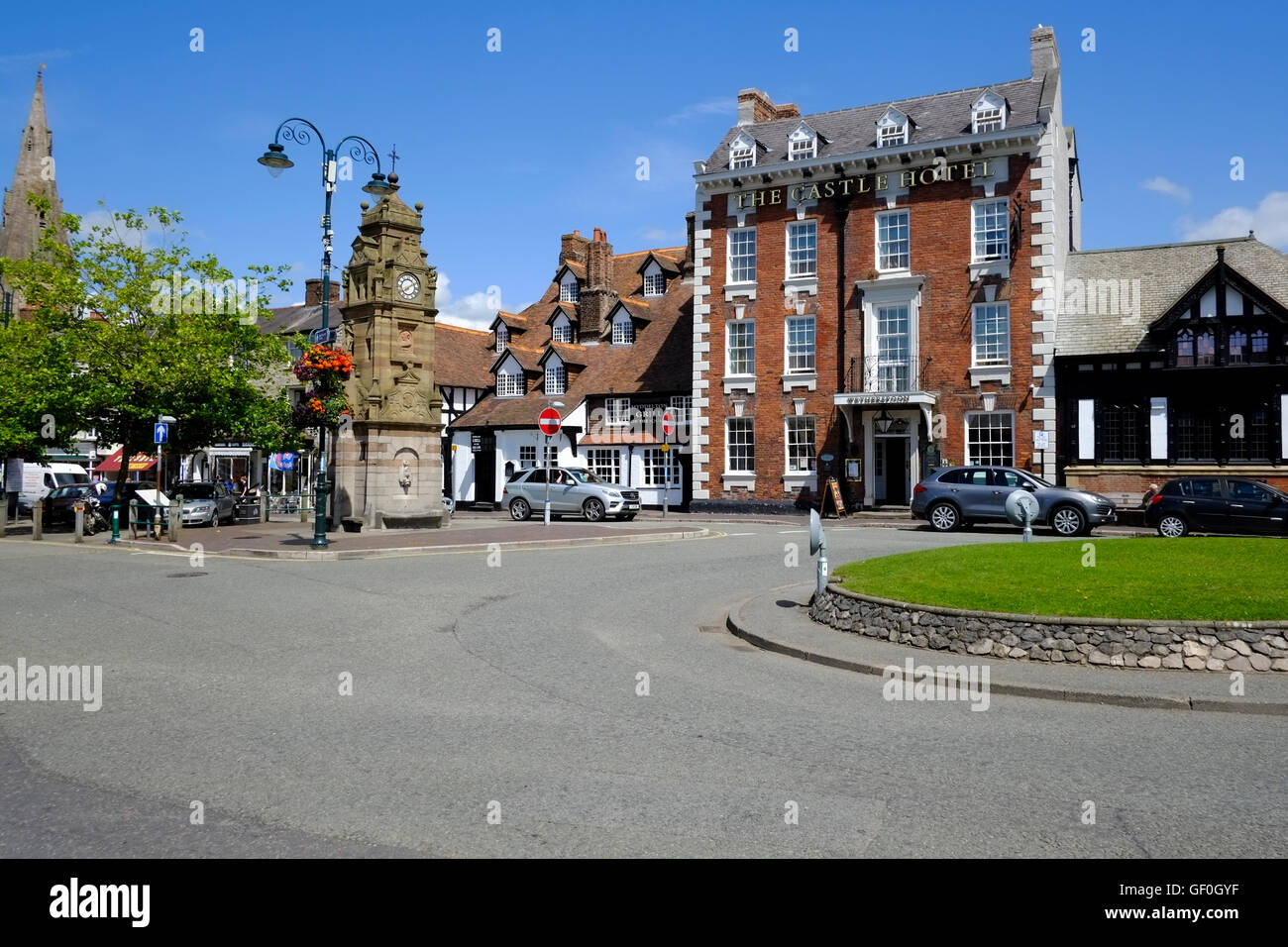 Ruthin, Denbighshire, Wales Stock Photo - Alamy