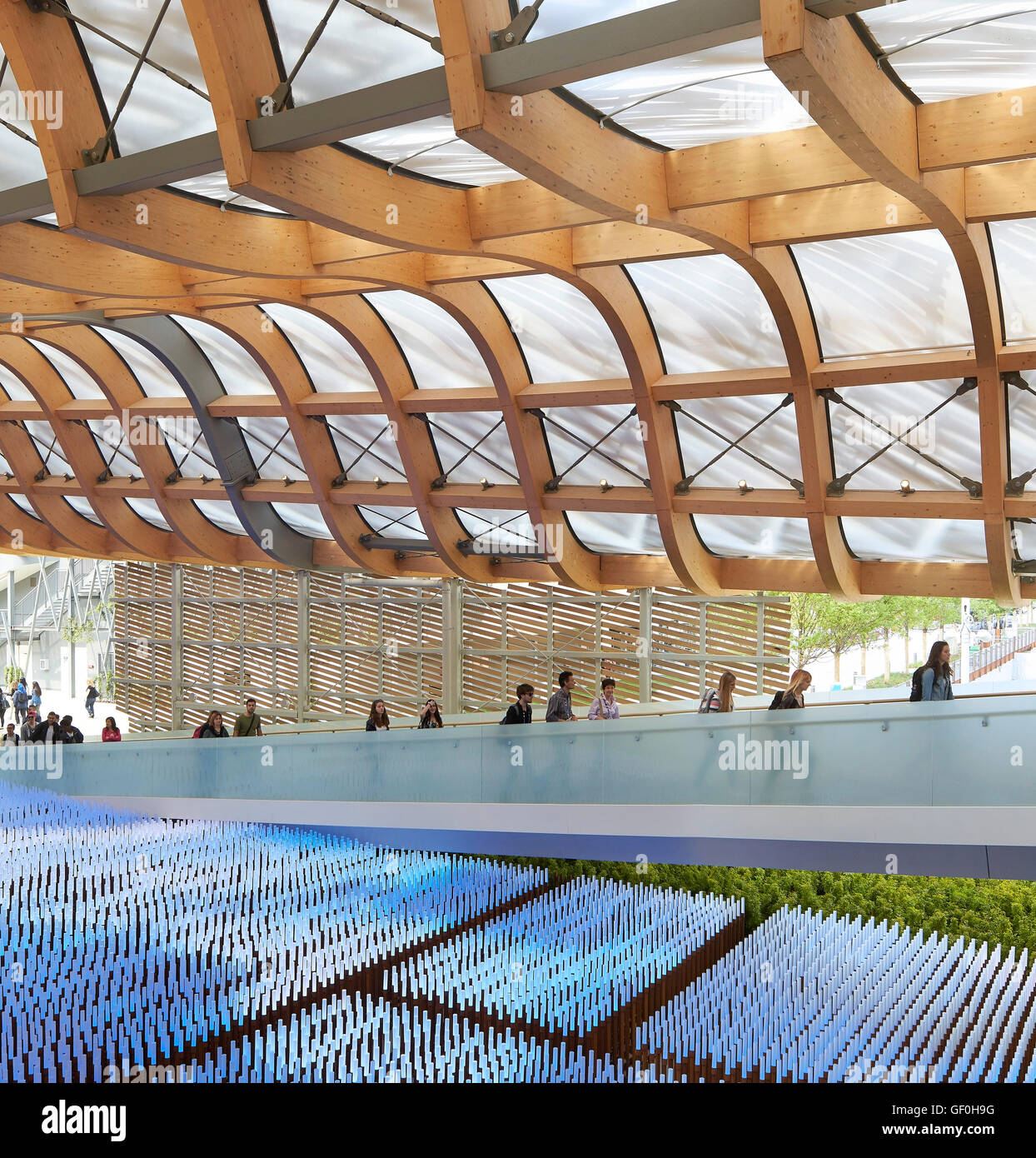 Lighting installation china pavilion hi-res stock photography and ...