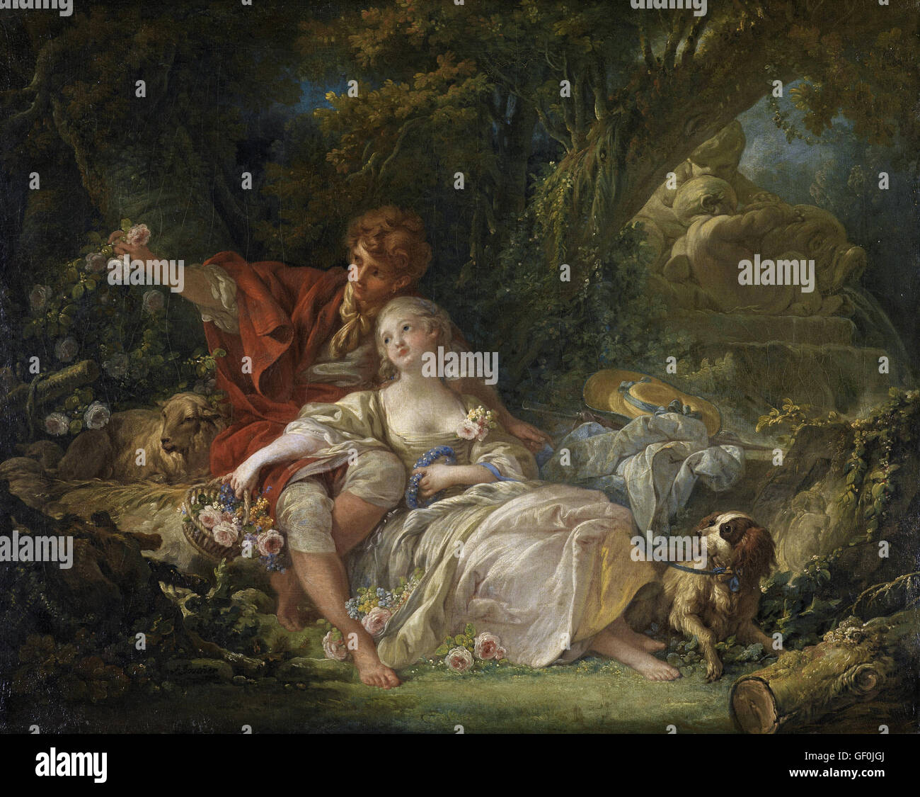 Shepherd and shepherdess hi-res stock photography and images - Alamy