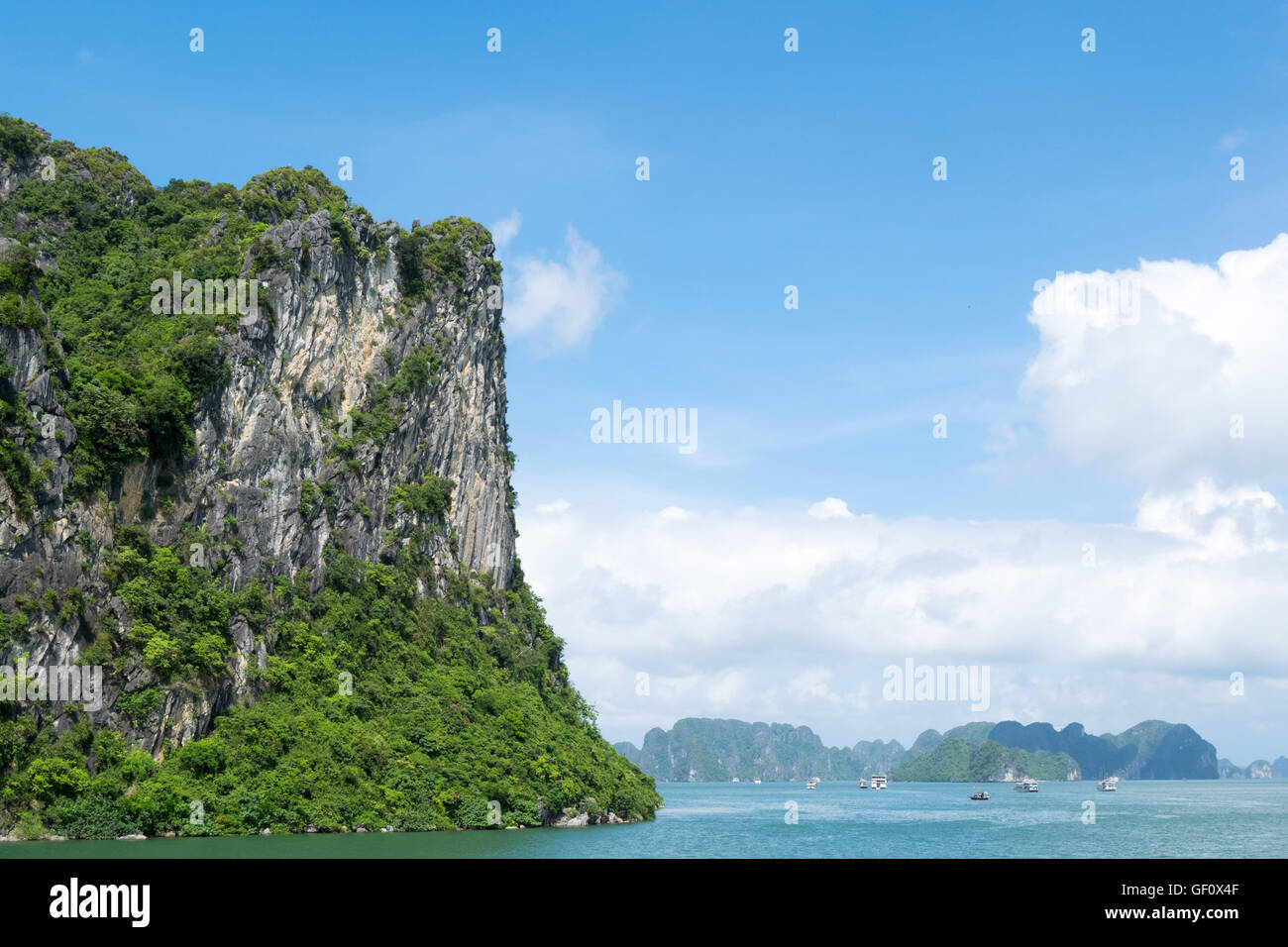 Asia Islands Summer Boat Landscape Stock Photo - Alamy