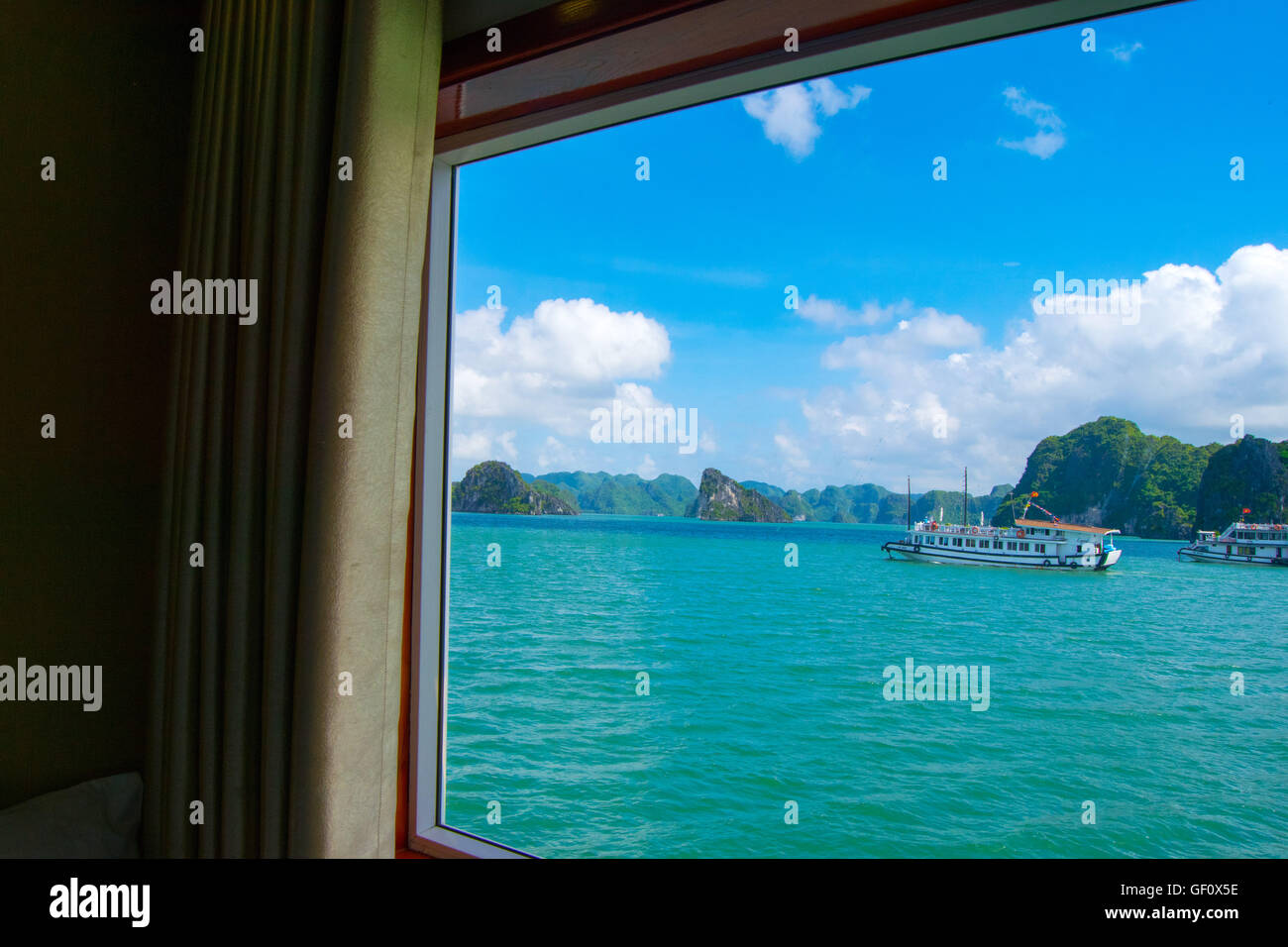 Asia Islands Summer Boat Landscape Stock Photo - Alamy