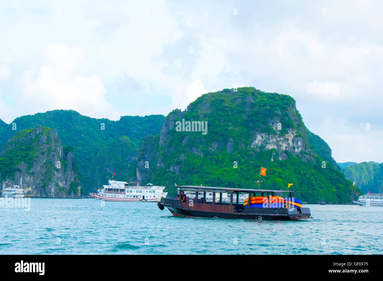 Asia Islands Summer Boat Landscape Stock Photo - Alamy