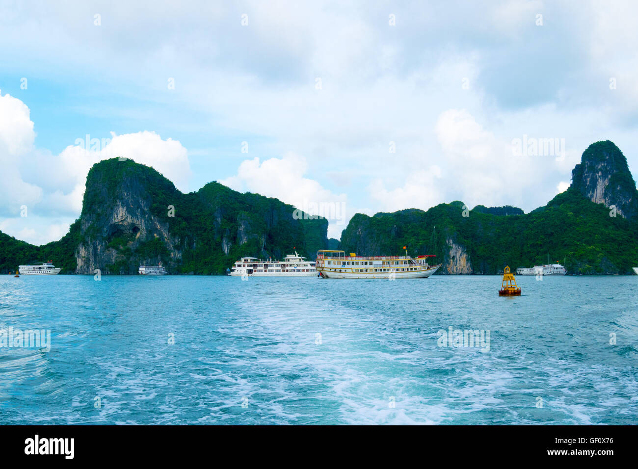 Asia Islands Summer Boat Landscape Stock Photo - Alamy