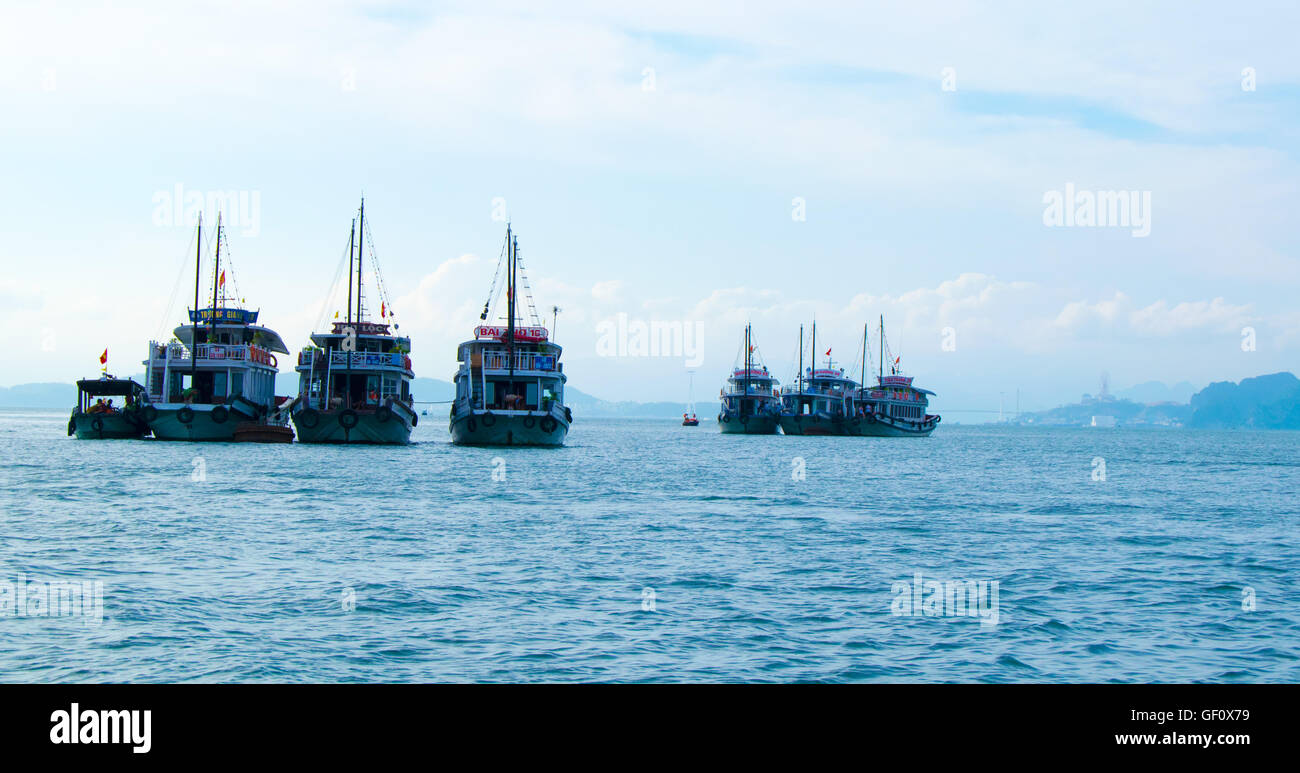 Asia Islands Summer Boat Landscape Stock Photo - Alamy