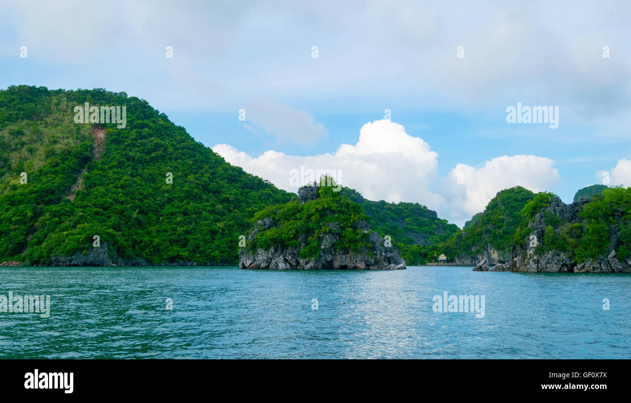 Asia Islands Summer Boat Landscape Stock Photo - Alamy