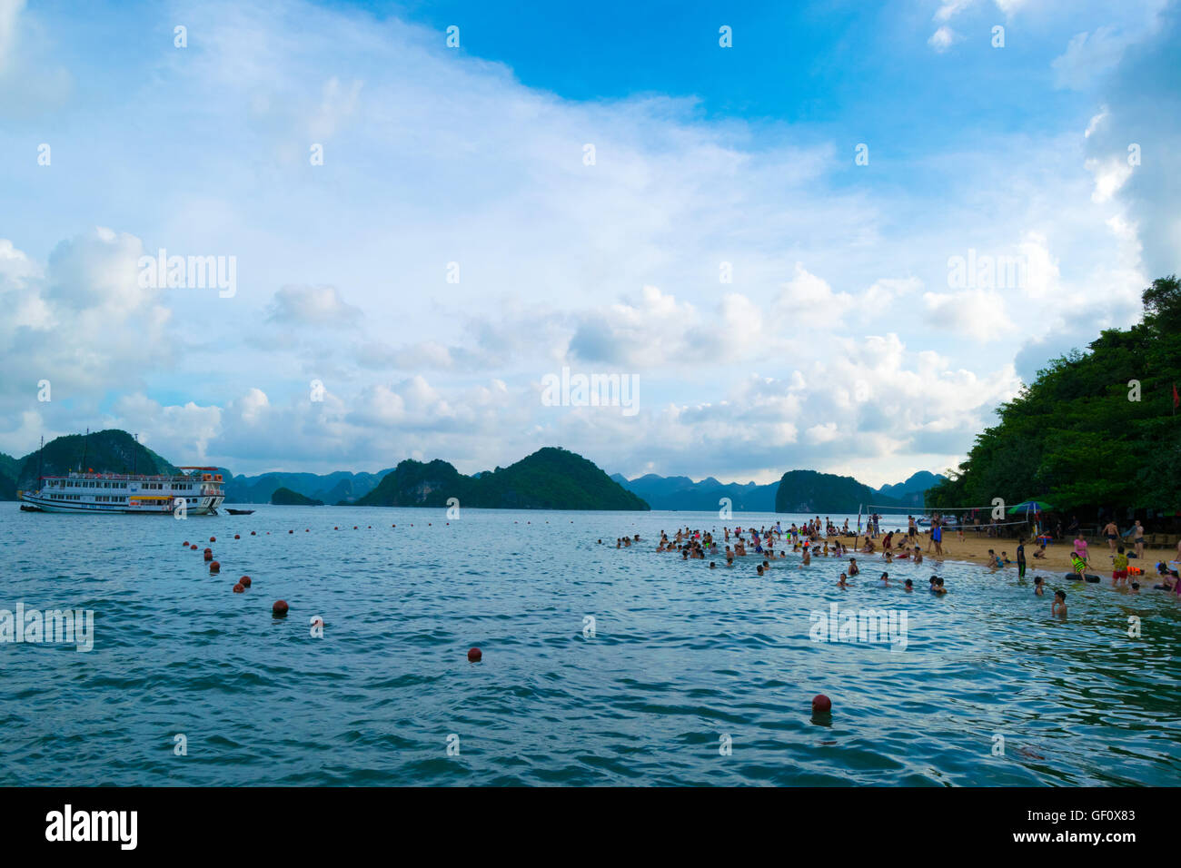 Asia Islands Summer Boat Landscape Stock Photo - Alamy