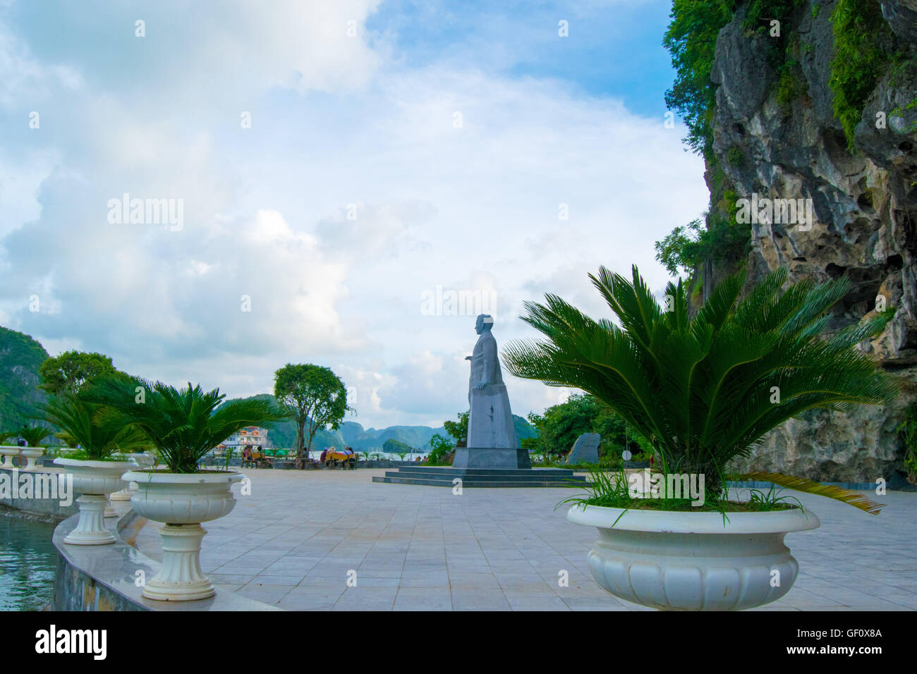 Asia Islands Summer Boat Landscape Stock Photo - Alamy