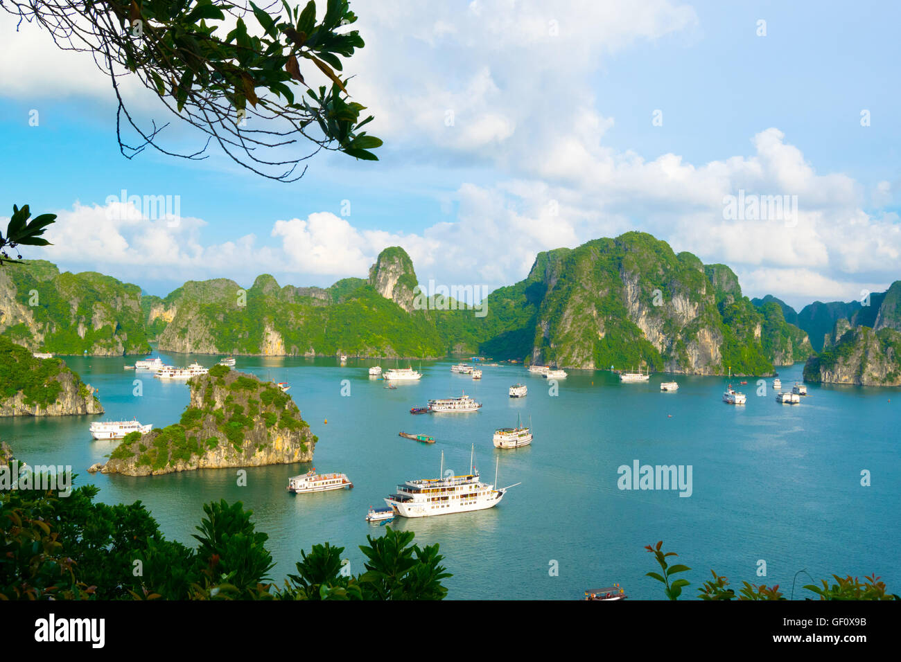 Asia Islands Summer Boat Landscape Stock Photo - Alamy