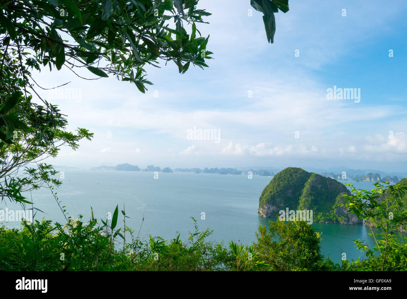 Asia Islands Summer Boat Landscape Stock Photo - Alamy