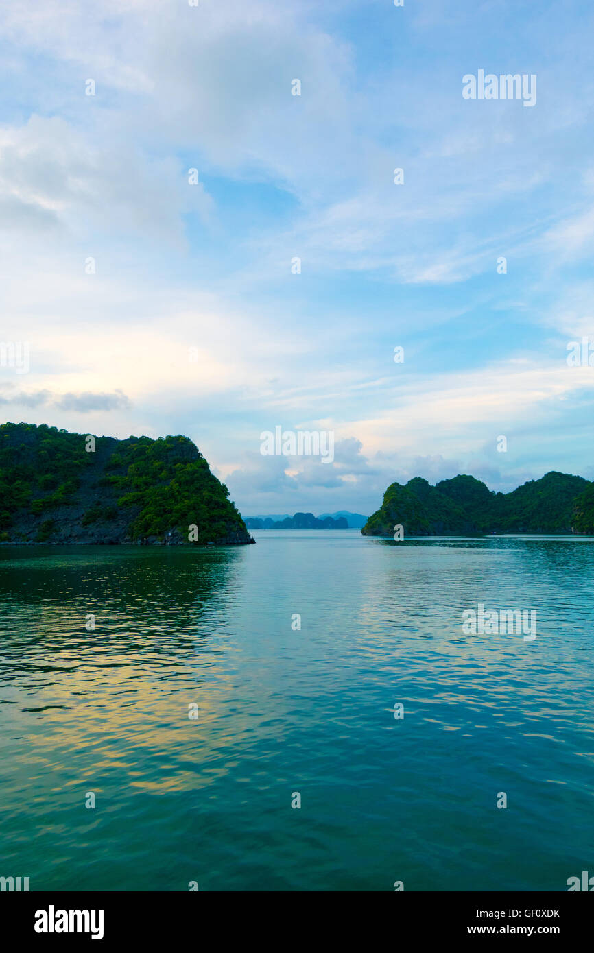 Halong Bay, Vietnam, Islands, Limestone Karsts, Boat Stock Photo - Alamy