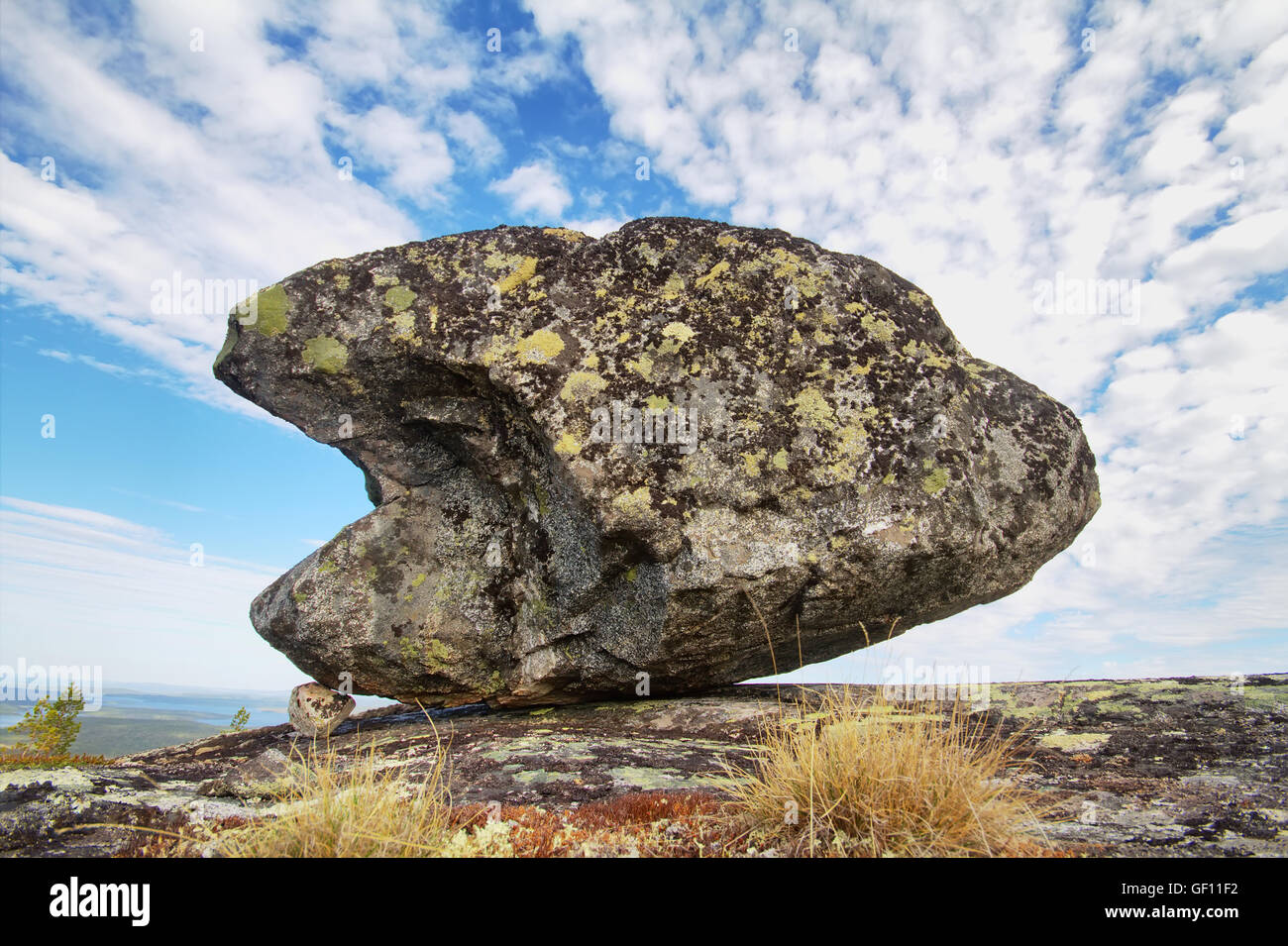 northern religious stone of ancient times Stock Photo - Alamy