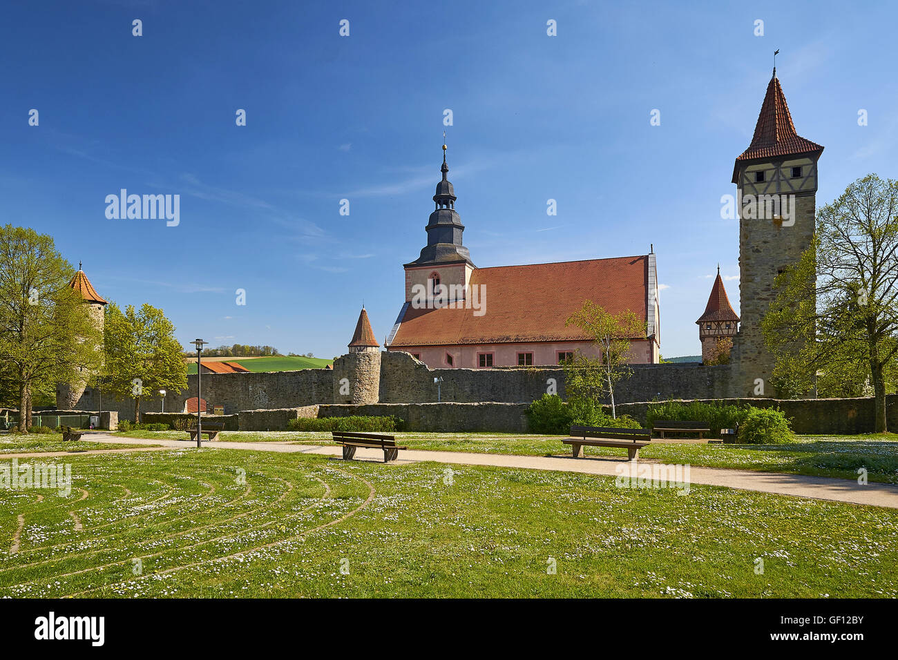 Ostheim vor der rhoen hi-res stock photography and images - Alamy