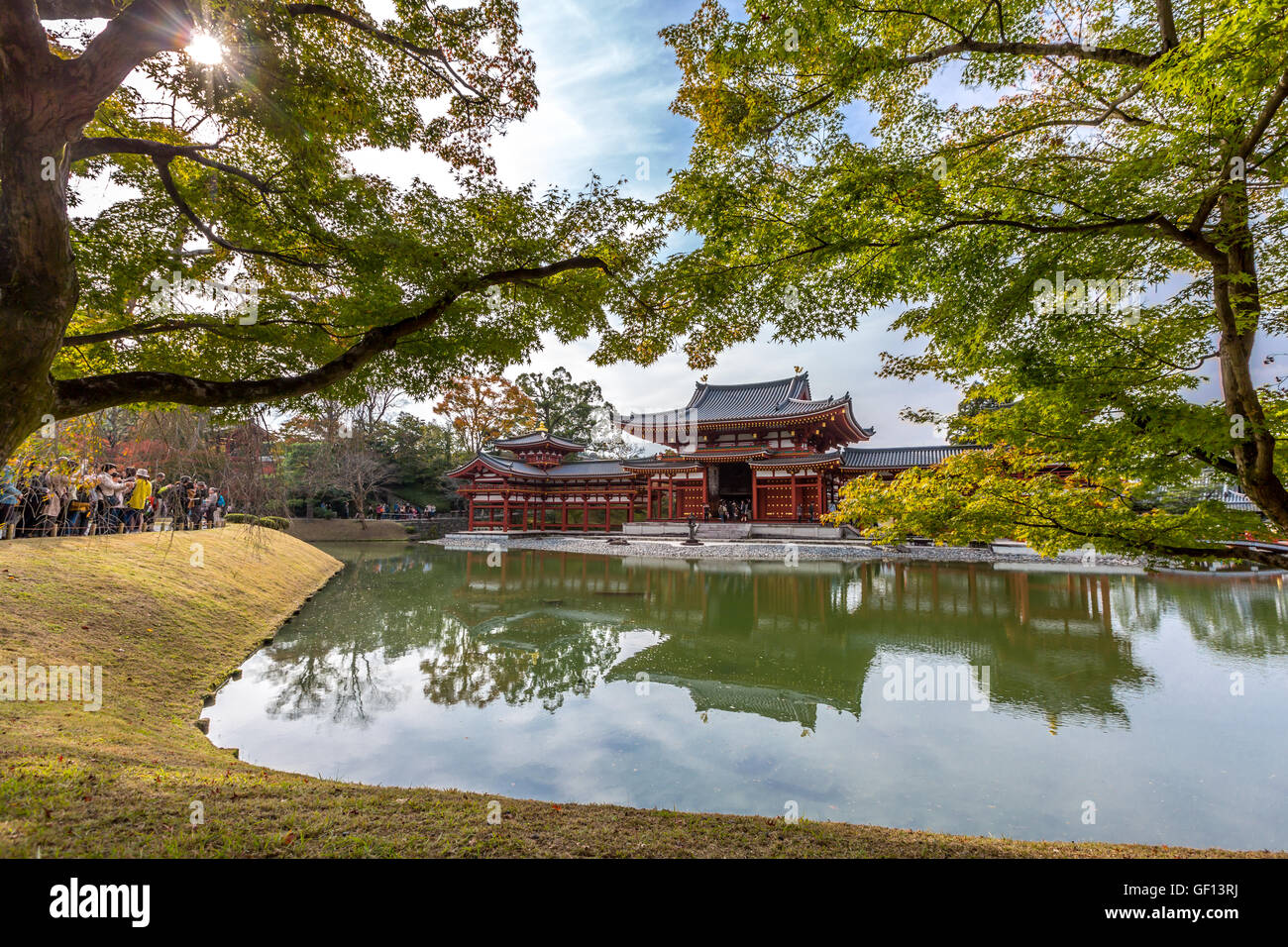 Byodo-in Temple at Uji Town Kyoto, Japan Stock Photo - Alamy