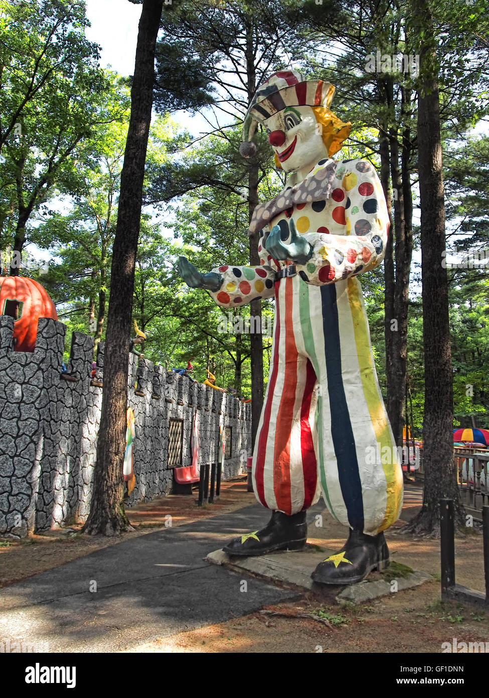 Lake George, New York, USA. July, 24,2016. The Magic Forest, a children ...