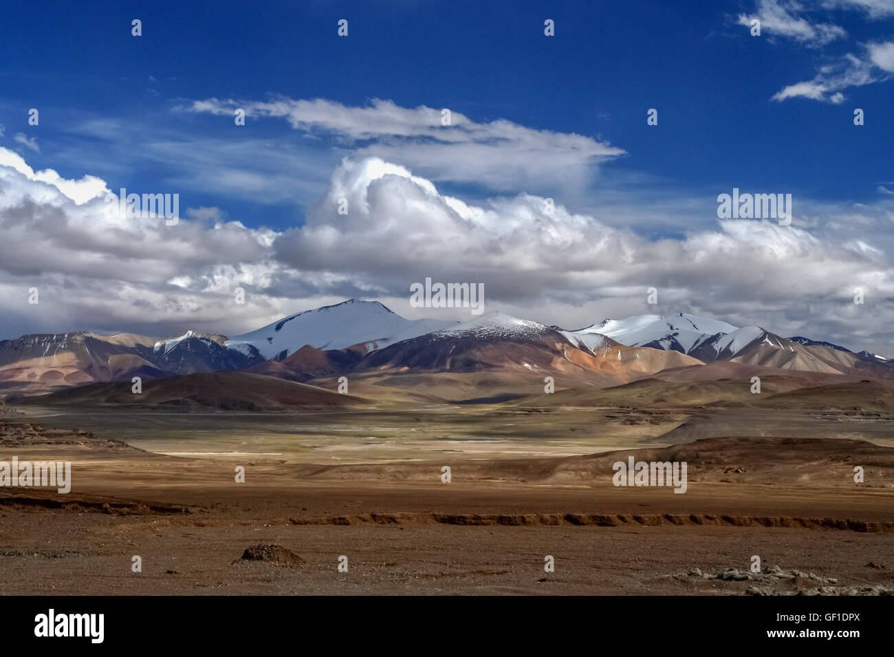 Stunning mountain landscape of Western Tibet Stock Photo - Alamy