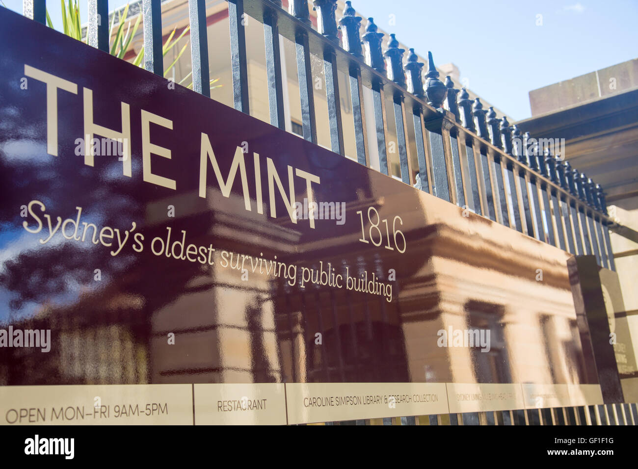 New South Wales Mint building factory in Macquarie street,Sydney ...