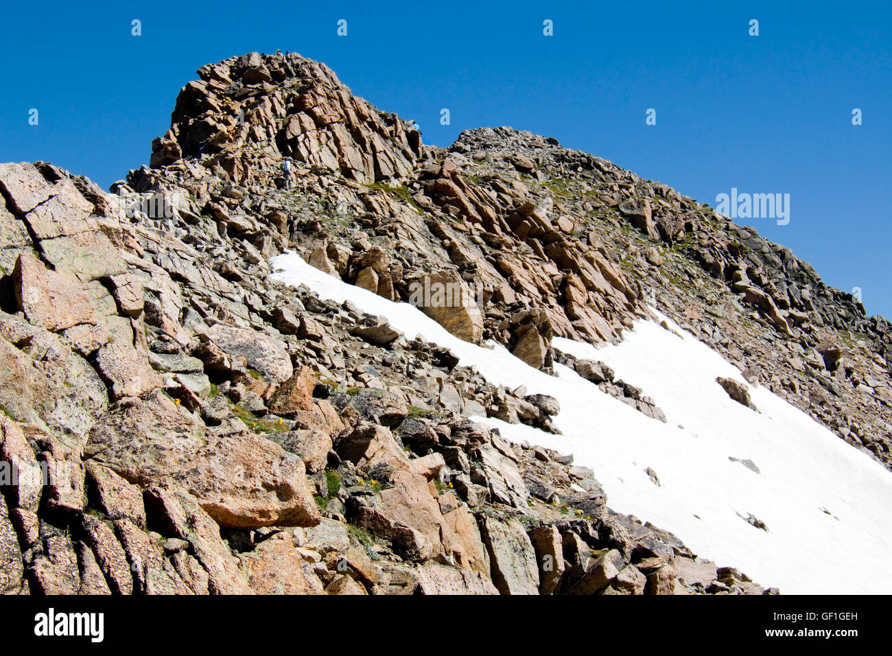 Summit hikers hi-res stock photography and images - Alamy