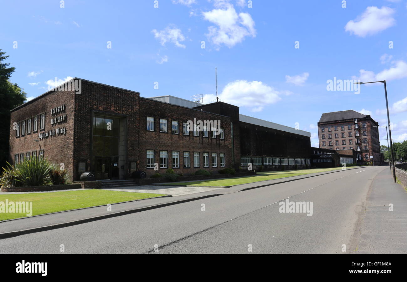 Deanston distillery Scotland July 2016 Stock Photo - Alamy