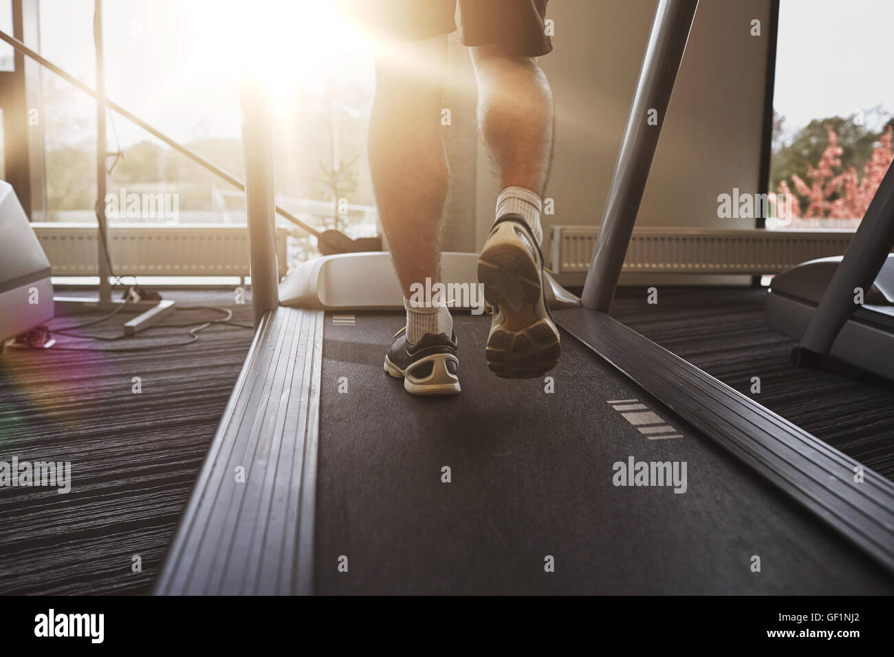 Walking at gym hi-res stock photography and images - Alamy