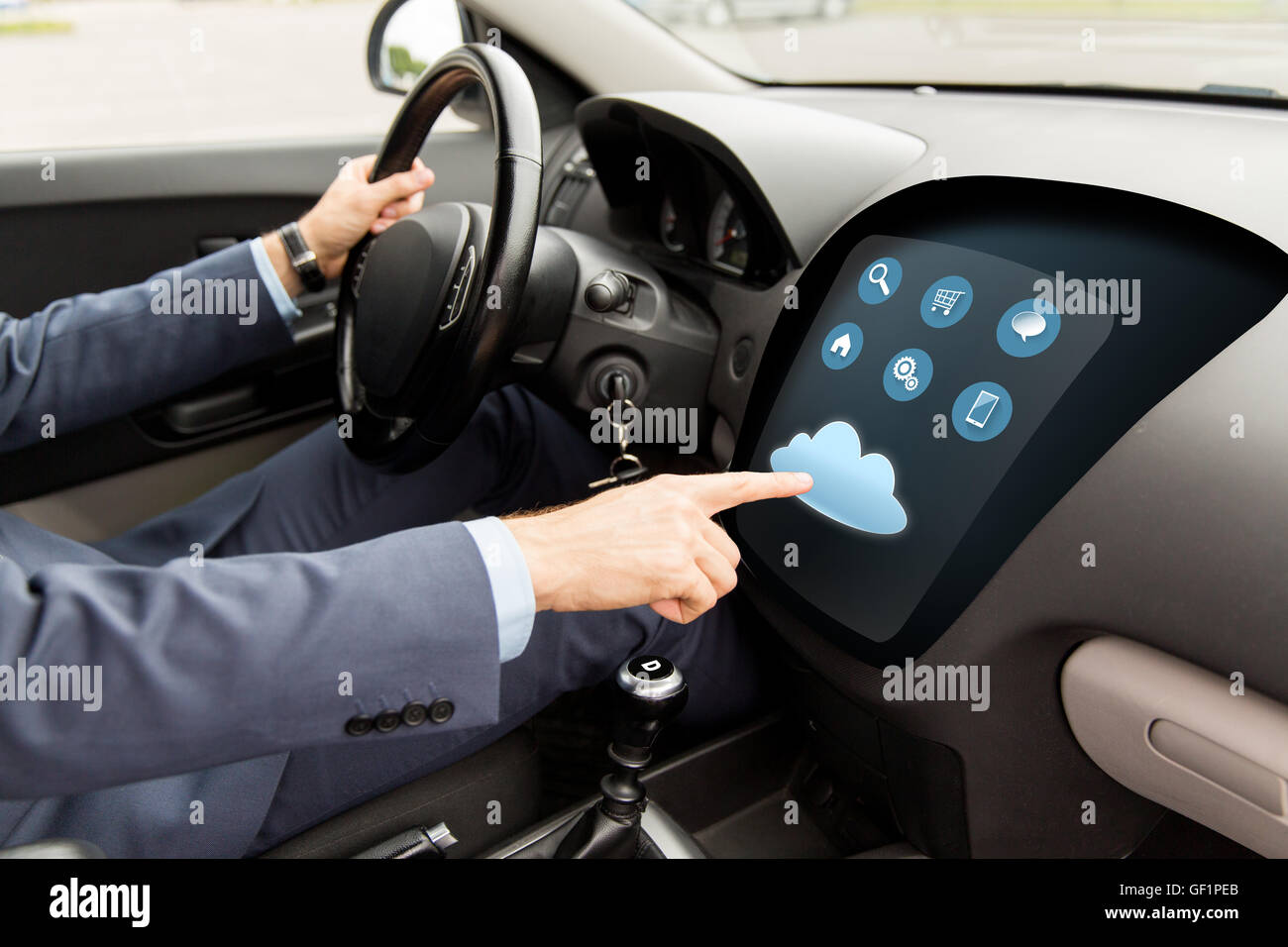 Car menu display hi-res stock photography and images - Alamy