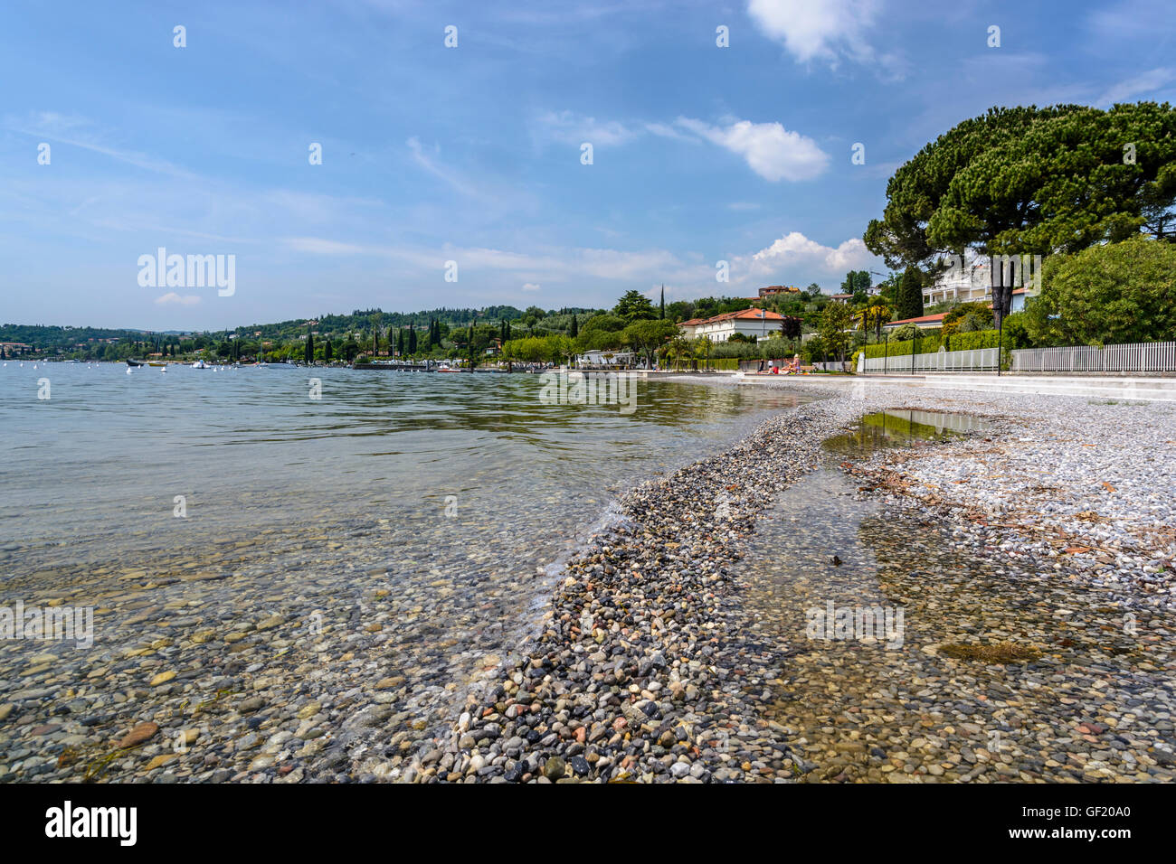 Lake Garda, San Felice del Benaco, Italy Stock Photo - Alamy