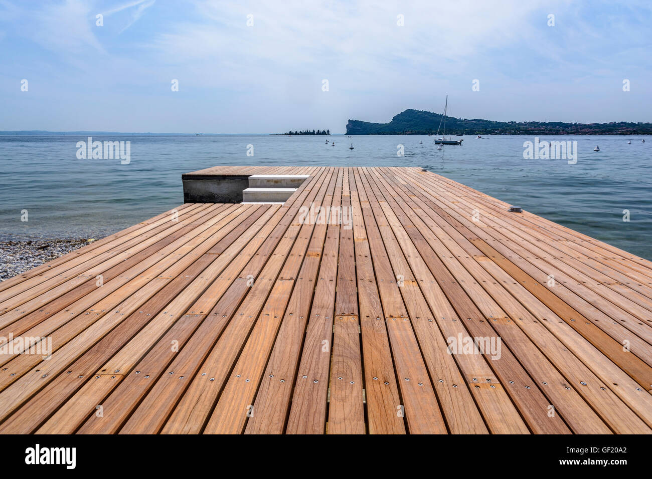 Lake Garda, San Felice del Benaco, Italy Stock Photo - Alamy
