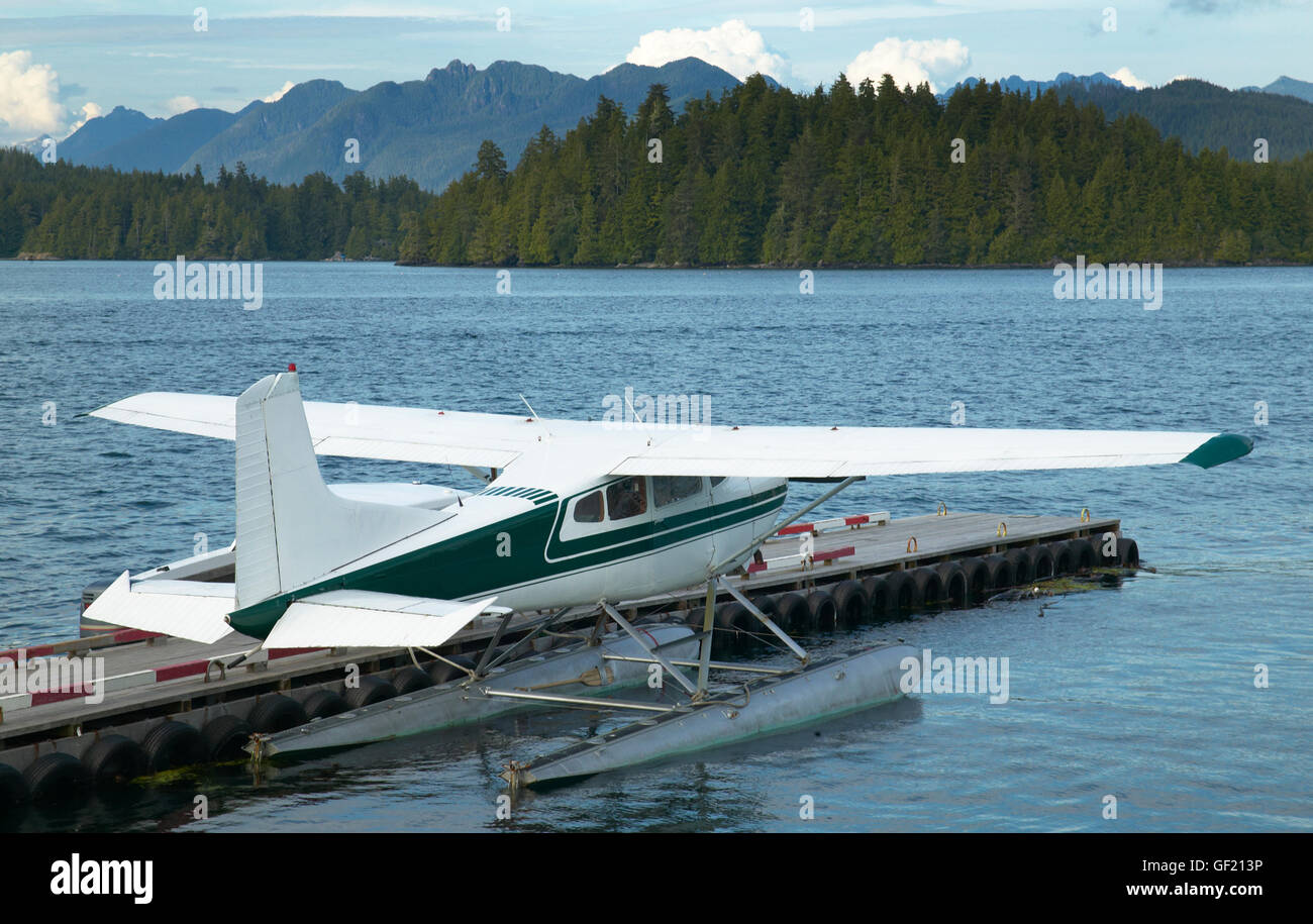 Landscape with hydroplane in Nanaimo. Vancouver. Canada. Horizontal ...