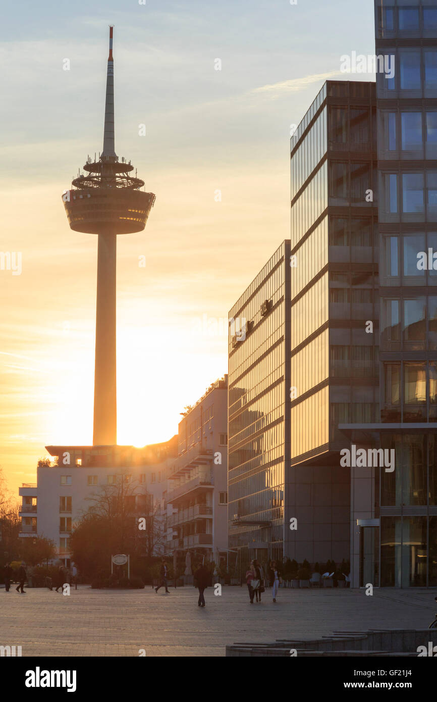 Colonius Tower and MediaPark, Cologne, Germany Stock Photo - Alamy