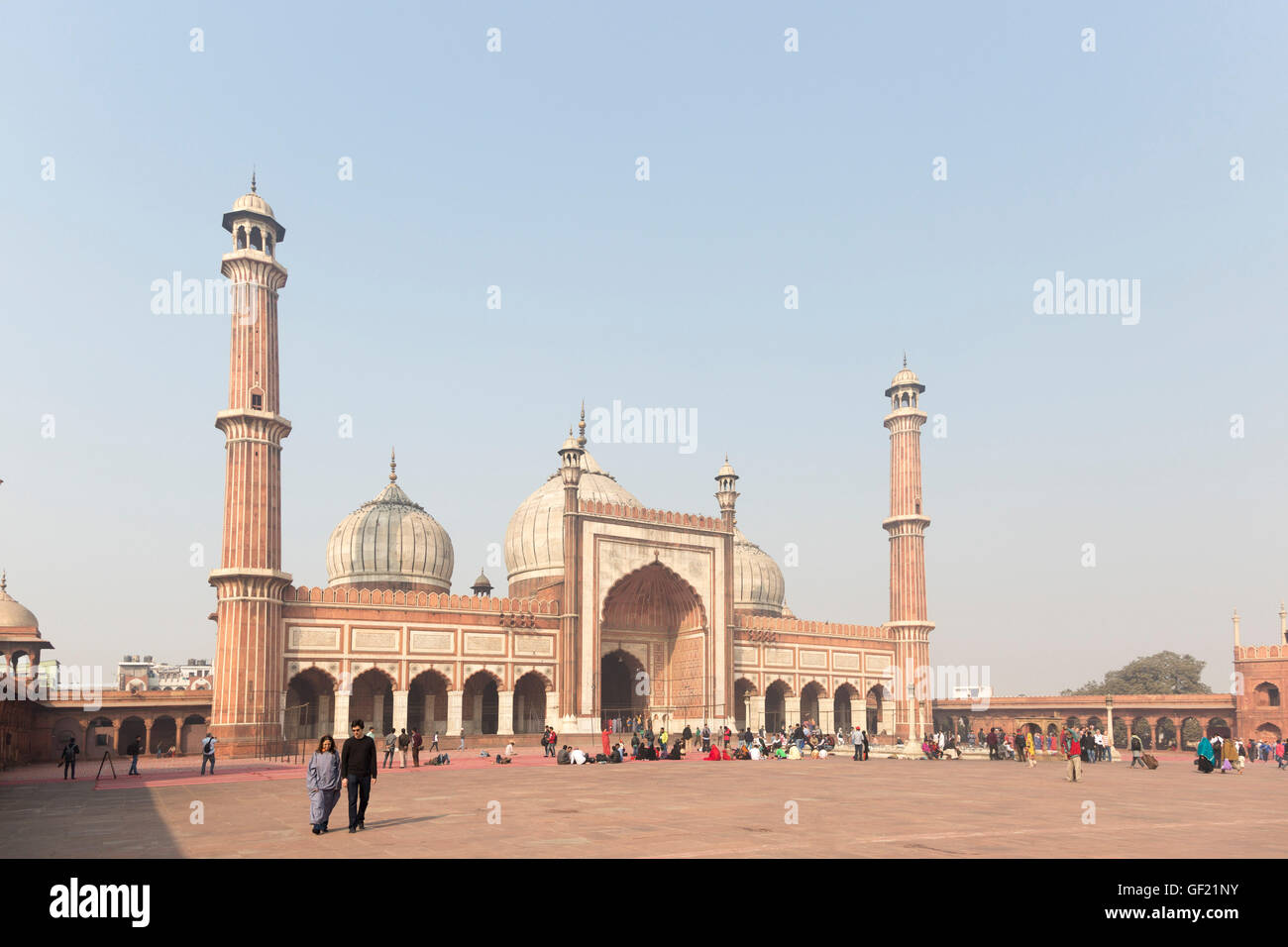 The Jama Masjid mosque, Delhi, India Stock Photo - Alamy