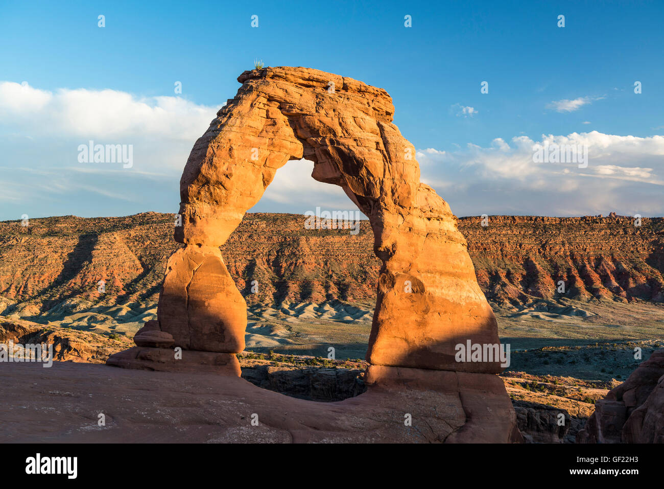 Delicate Arch, Arches National Park, Utah, USA Stock Photo - Alamy
