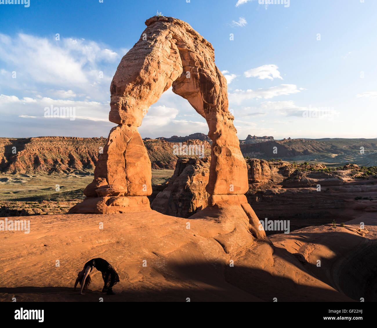 Delicate Arch, Arches National Park, Utah, USA Stock Photo - Alamy