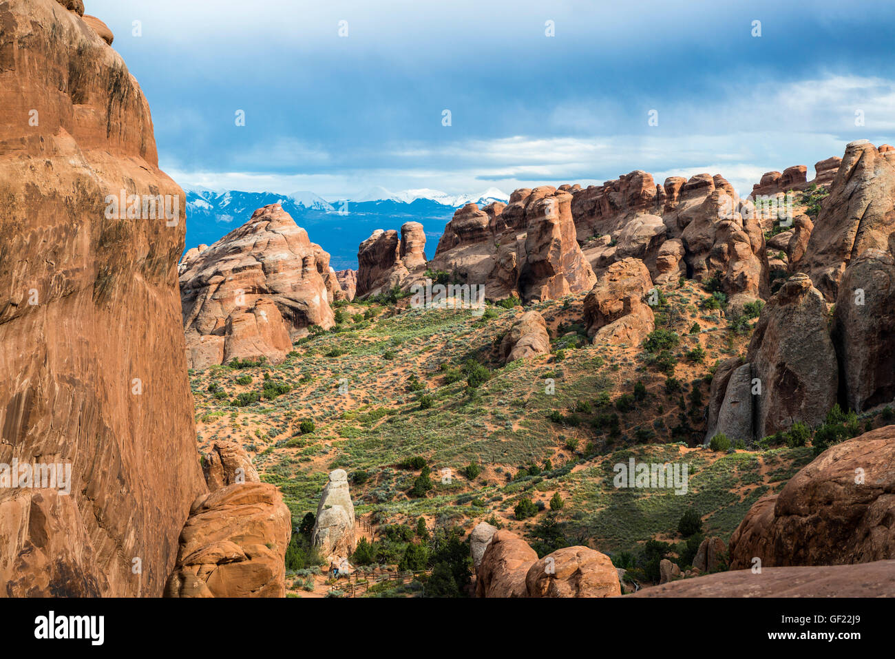 Devils Garden, Arches National Park, Utah, USA Stock Photo - Alamy